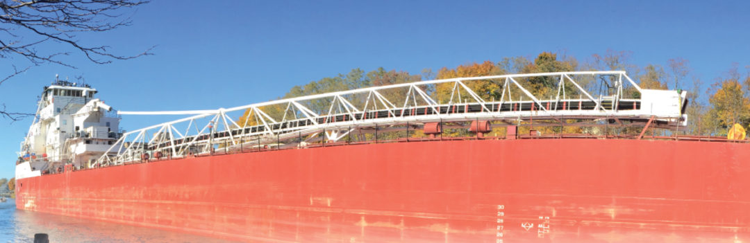 Piloting a Freighter through the Manistee River Channel | Manistee ...