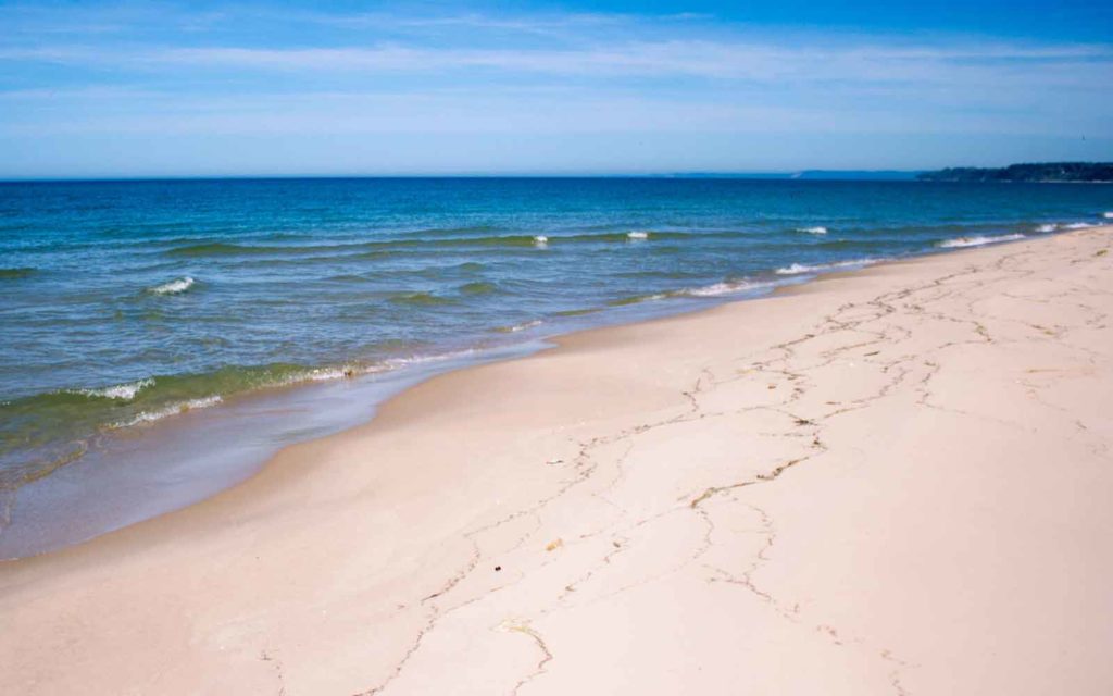 beach-paralax | Manistee County Tourism - Manistee, Michigan